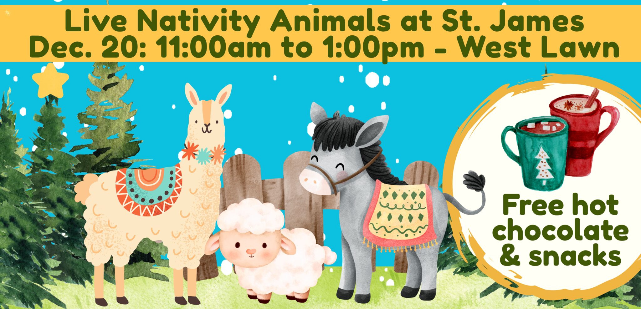 Nativity Animals_2025 - St James Cathedral